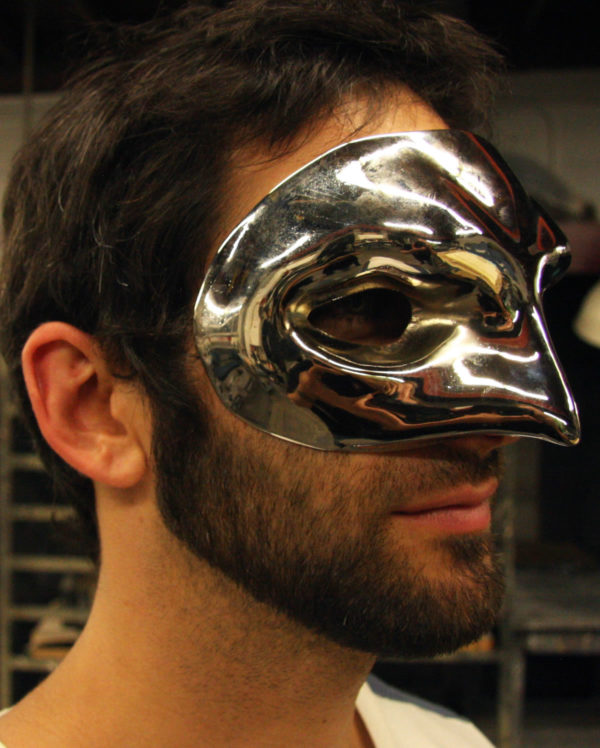 Chrome Mask for Photogrpaher Tim Palen - Autonomous F/X